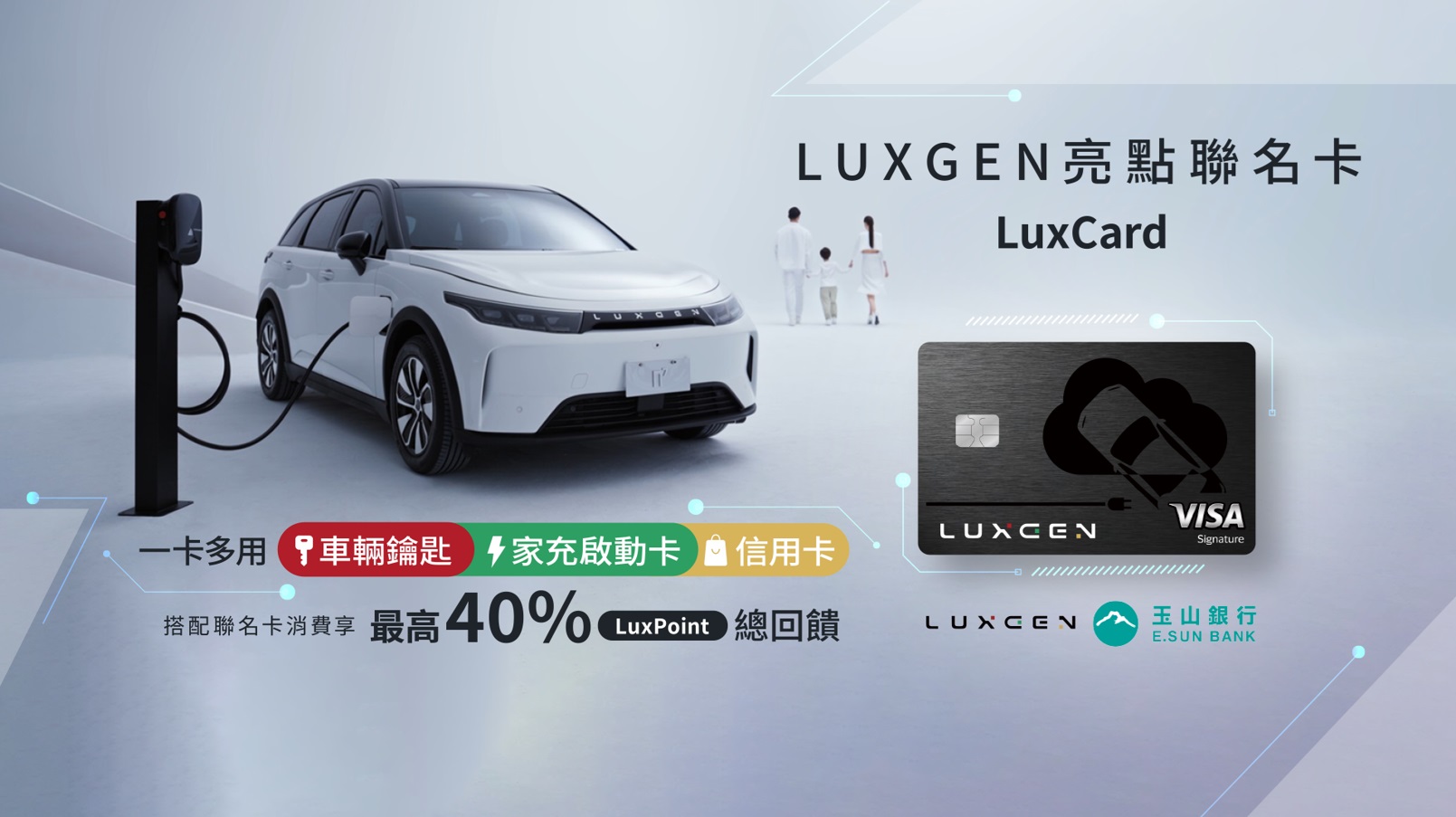 LUXGEN攜手玉山銀行推出聯名卡 還能當n⁷智慧鑰匙 | SanjiNoir 黑侍樂讀